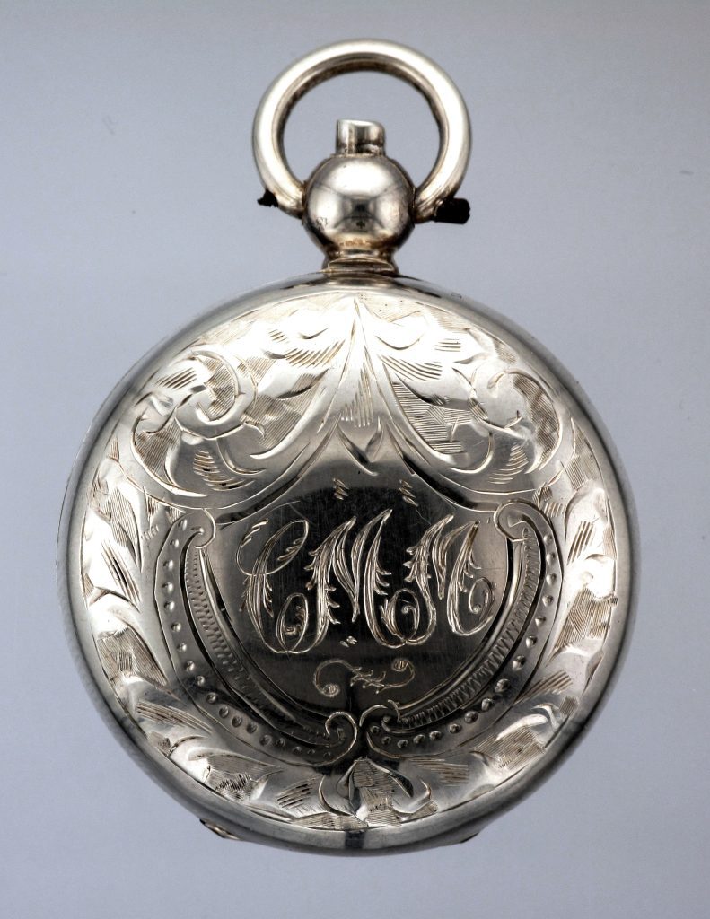 Antique - Silver Engraved Full Sovereign Coin Case Holder ...