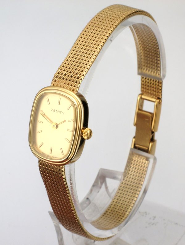 9ct Gold Zenith Quartz Watch | Attenborough Jewellers