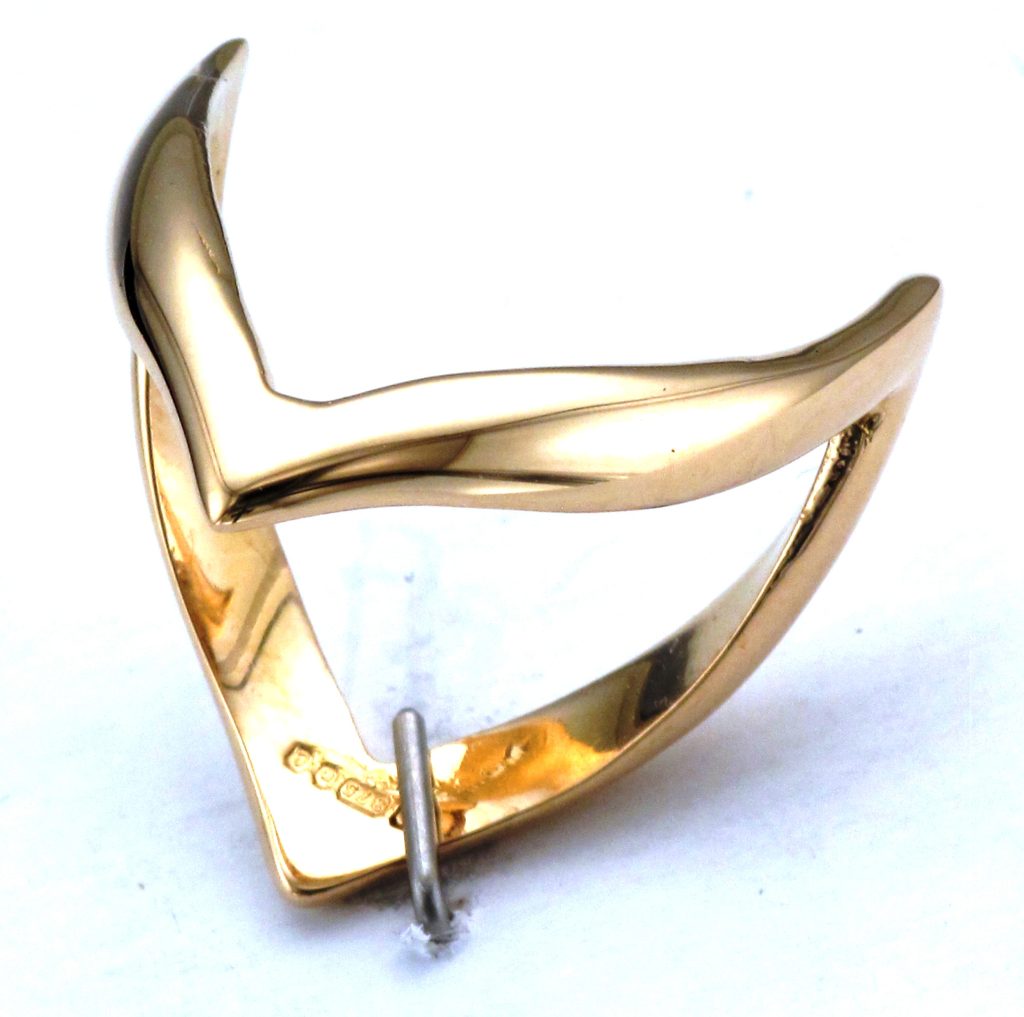 9ct Gold Double Wishbone Ring | Attenborough Jewellers